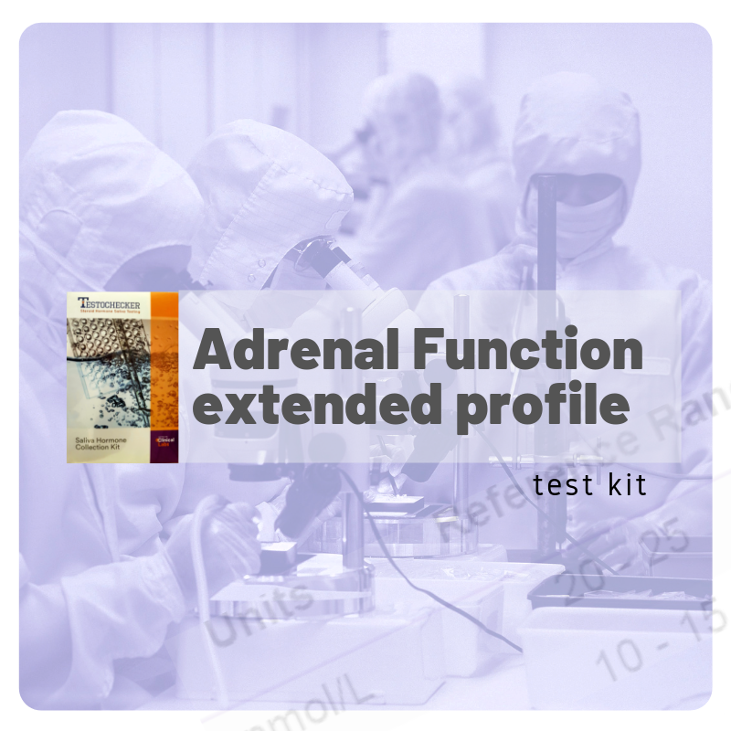 Adrenal Function Extended Profile Test Kit | Testochecker®
